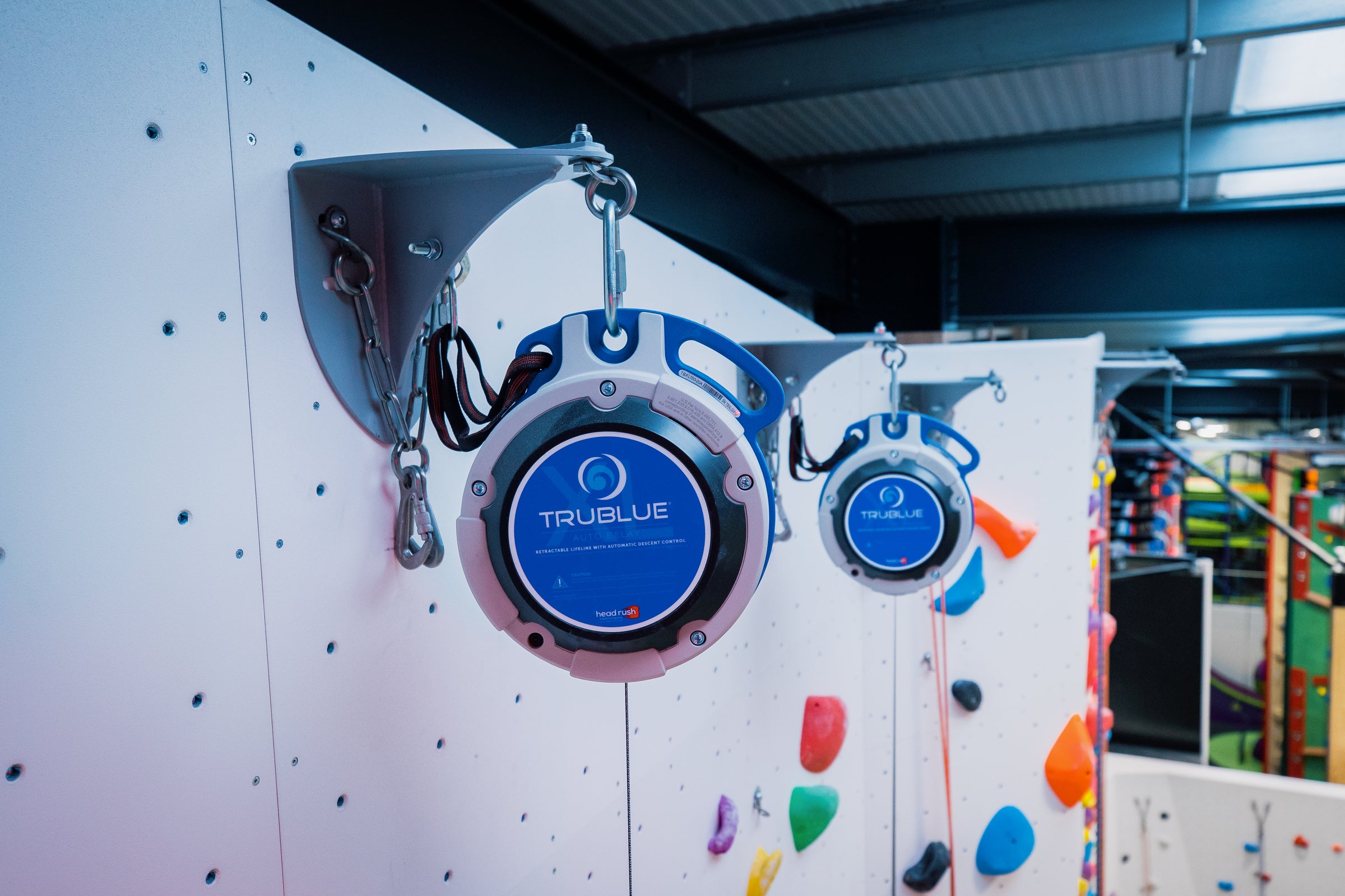 TRUBLUE IQ Auto Belay Full Units – Clip 'n Climb